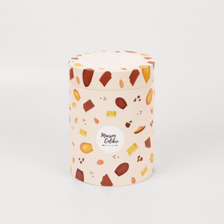 The personalized and gourmet box of madeleines with assortment Creation ...