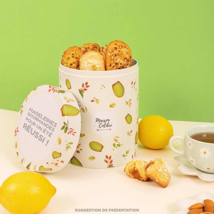 Toutes nos madeleines et coffrets à personnaliser | Maison Colibri